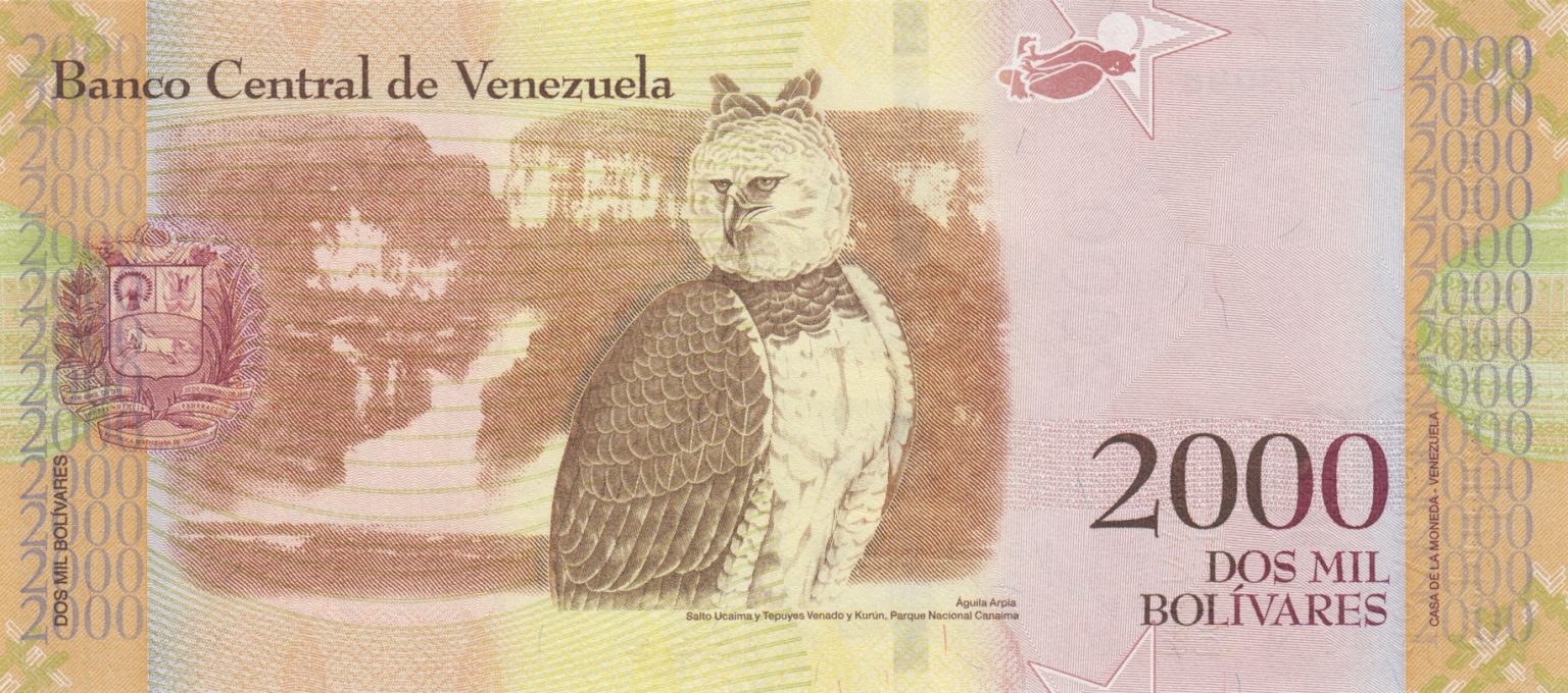 Venezuela new 2,000-bolívar note (B366a) confirmed – BanknoteNews