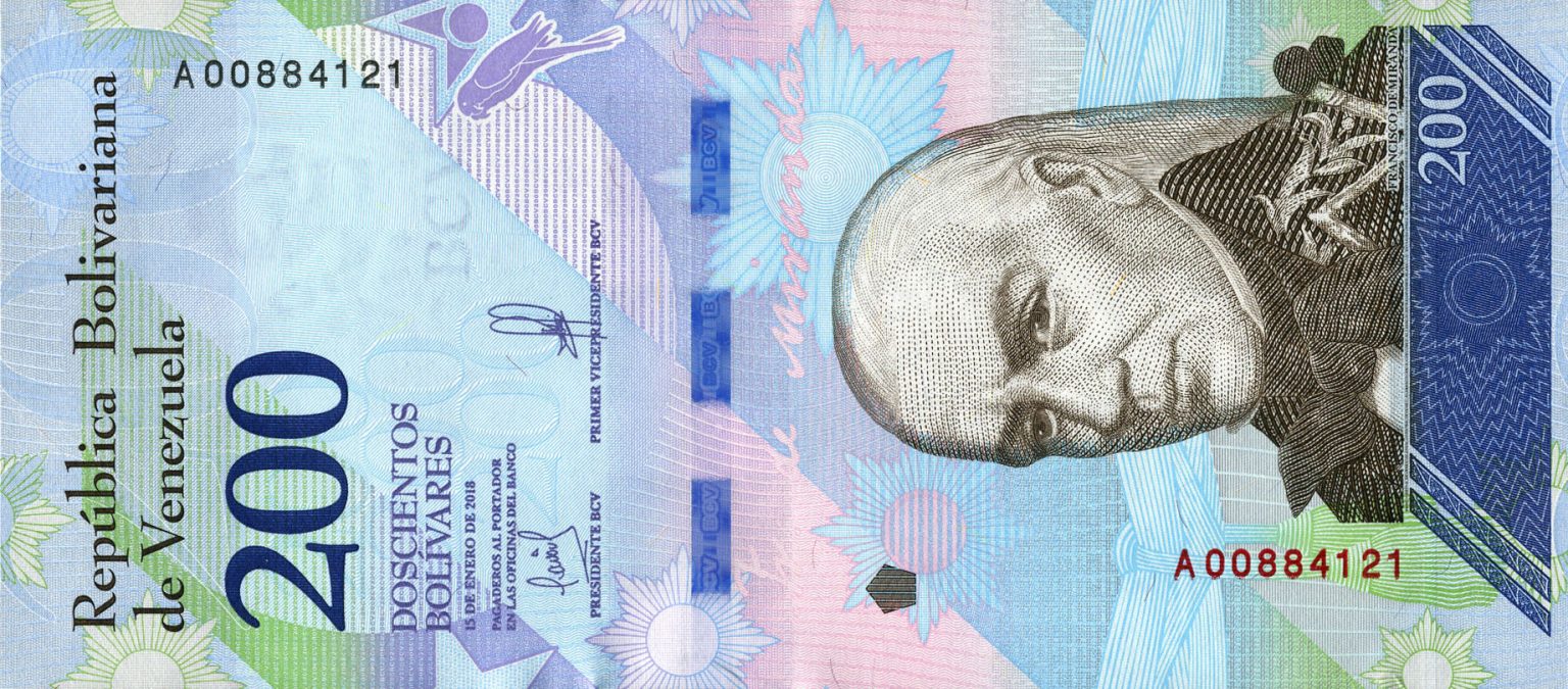 Venezuela new 200-bolívar note (B377a) confirmed – BanknoteNews