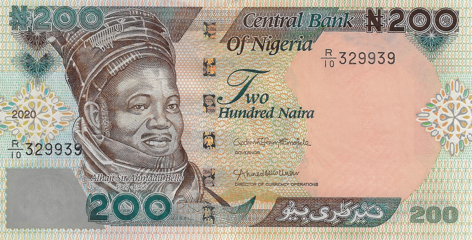 Nigeria new sig/date (2020) 200-naira note (B227z) confirmed – BanknoteNews