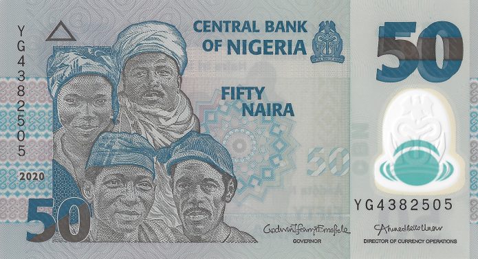 Nigeria new sig/date (2020) 50-naira note (B236m) confirmed – BanknoteNews