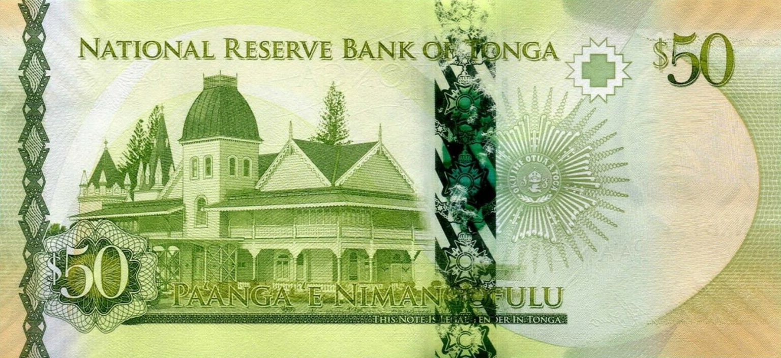 Tonga new signature 50-pa’anga note (B223b) confirmed – BanknoteNews