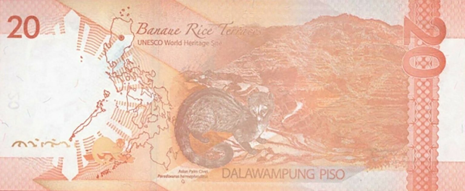 Philippines new date (2020) 20-peso note (B1084f) confirmed – BanknoteNews