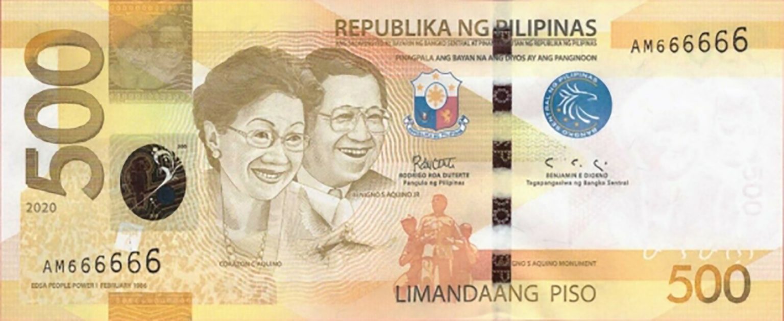 Philippines new date (2020) 500-peso note (B1088g) confirmed – BanknoteNews