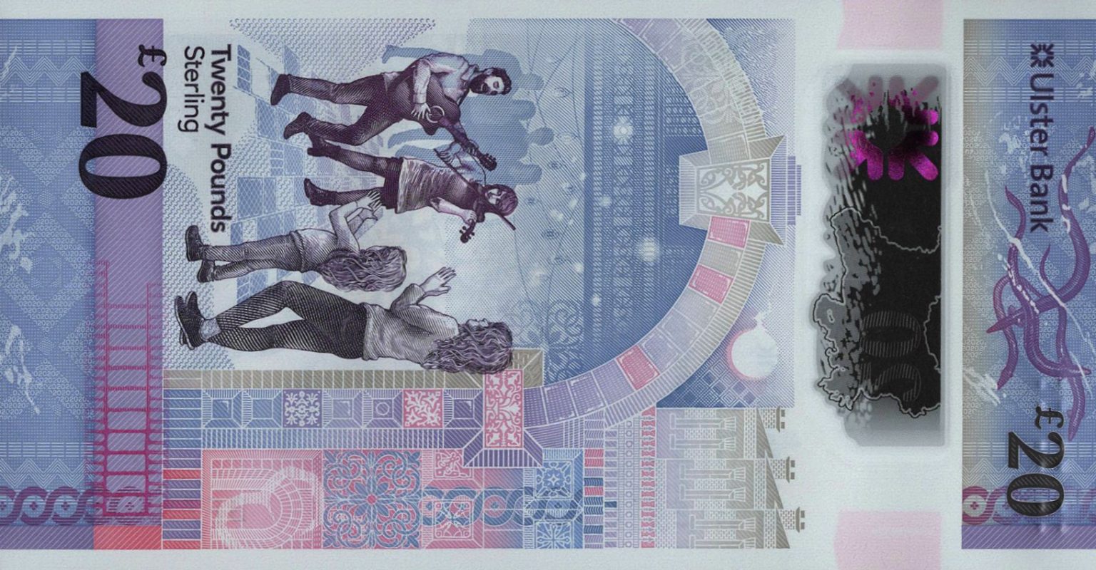 Northern Ireland Ulster Bank new date (01.03.2021) 20-pound polymer ...