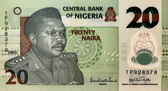 Nigeria new signature 20-naira note (B232f2) confirmed – BanknoteNews