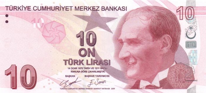 Turkey new signature 10-lira note (B301d) confirmed – BanknoteNews
