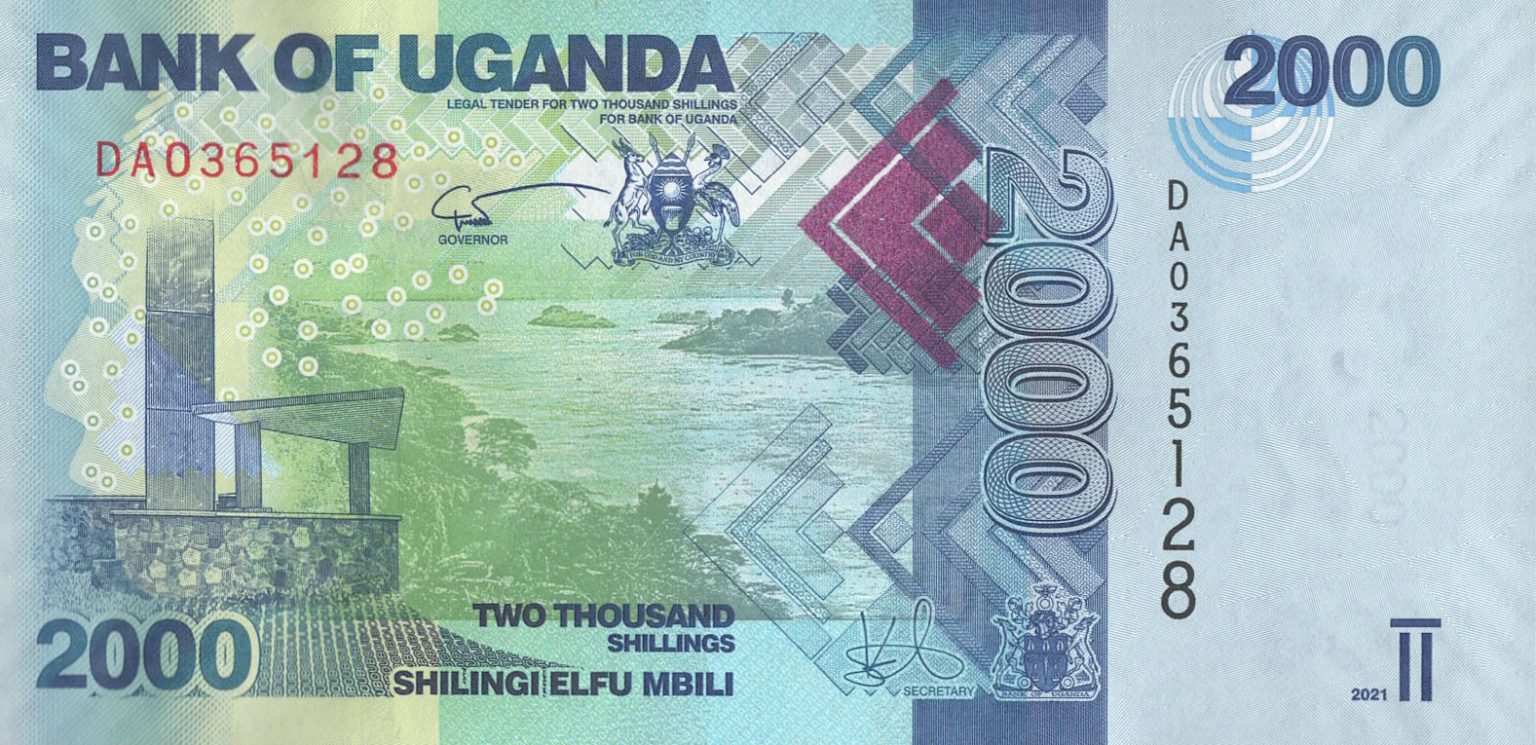 Uganda new date (2021) 2,000-shilling note (B155f) confirmed – BanknoteNews