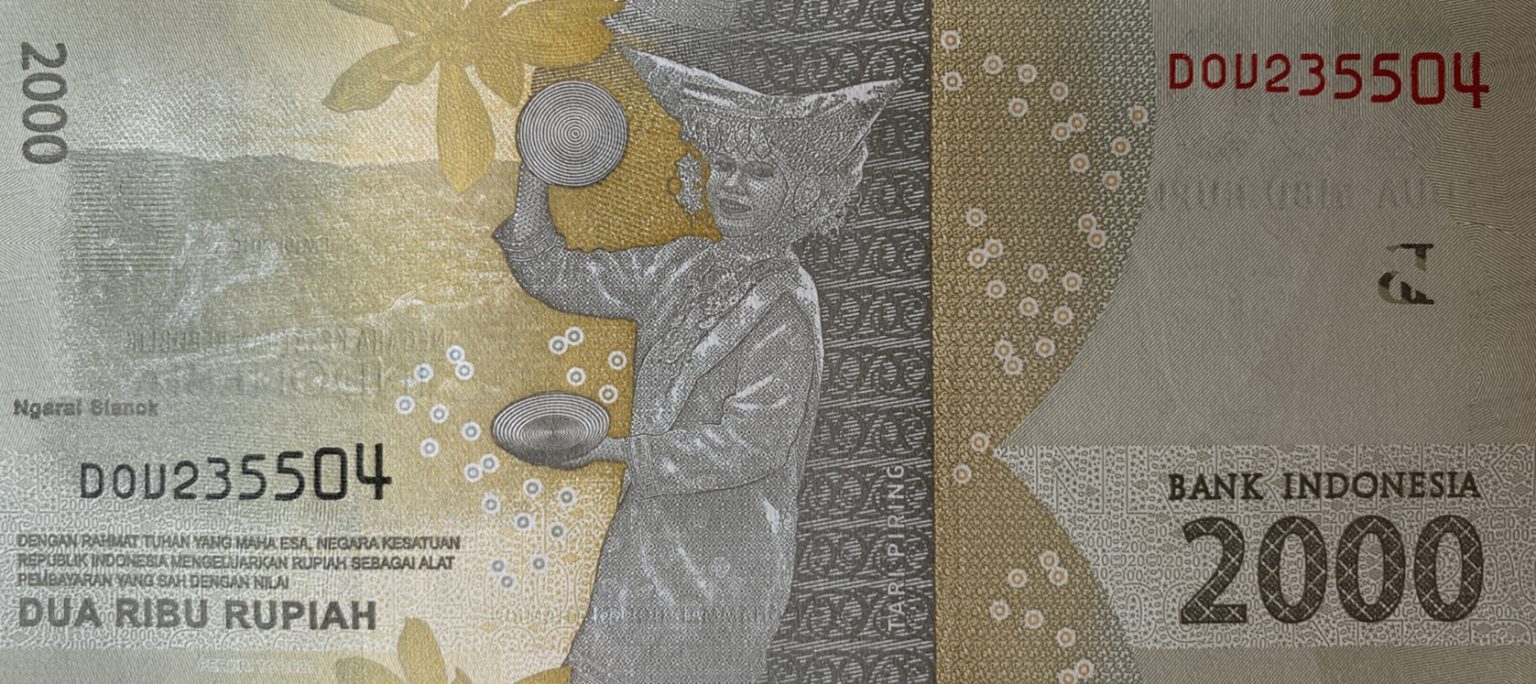 Indonesia new date (2021) 2,000-rupiah note (B610g) confirmed ...