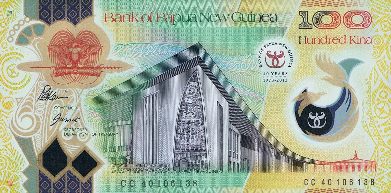 Papua New Guinea new 2- and 100-kina commemorative notes (B150a and ...