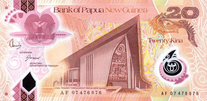 Papua New Guinea new 20-kina note (B137a) confirmed – BanknoteNews