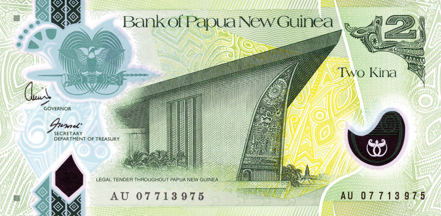 Papua New Guinea new 2-kina note (B134a) confirmed – BanknoteNews
