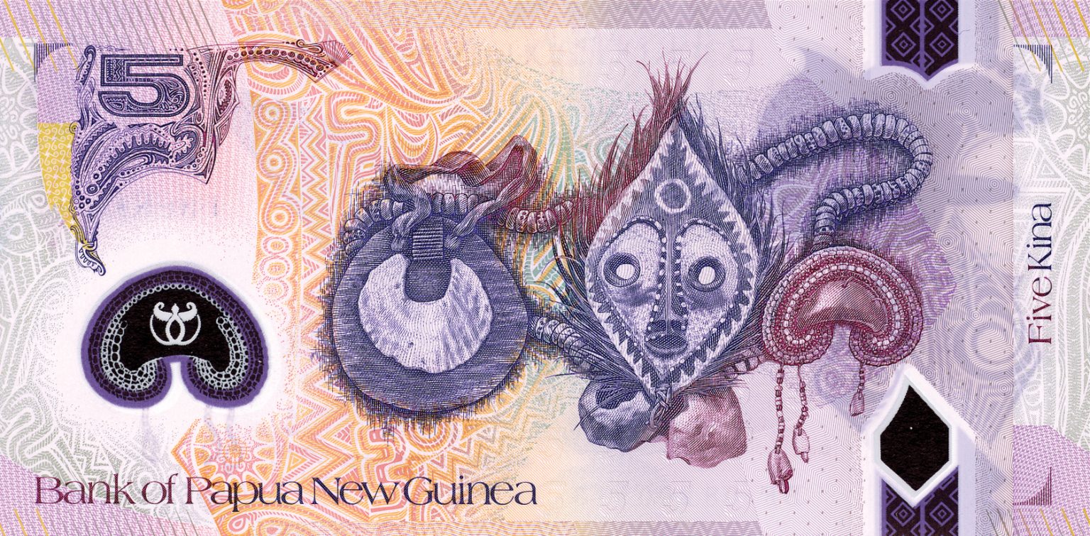 Papua New Guinea new 5-kina note (B135a) confirmed – BanknoteNews