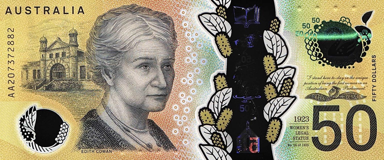 Australia new signature 50-dollar note (B233c) confirmed – BanknoteNews