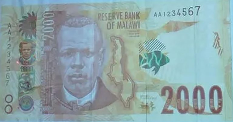 Malawi new 2,000-kwacha note (B164a) confirmed – BanknoteNews
