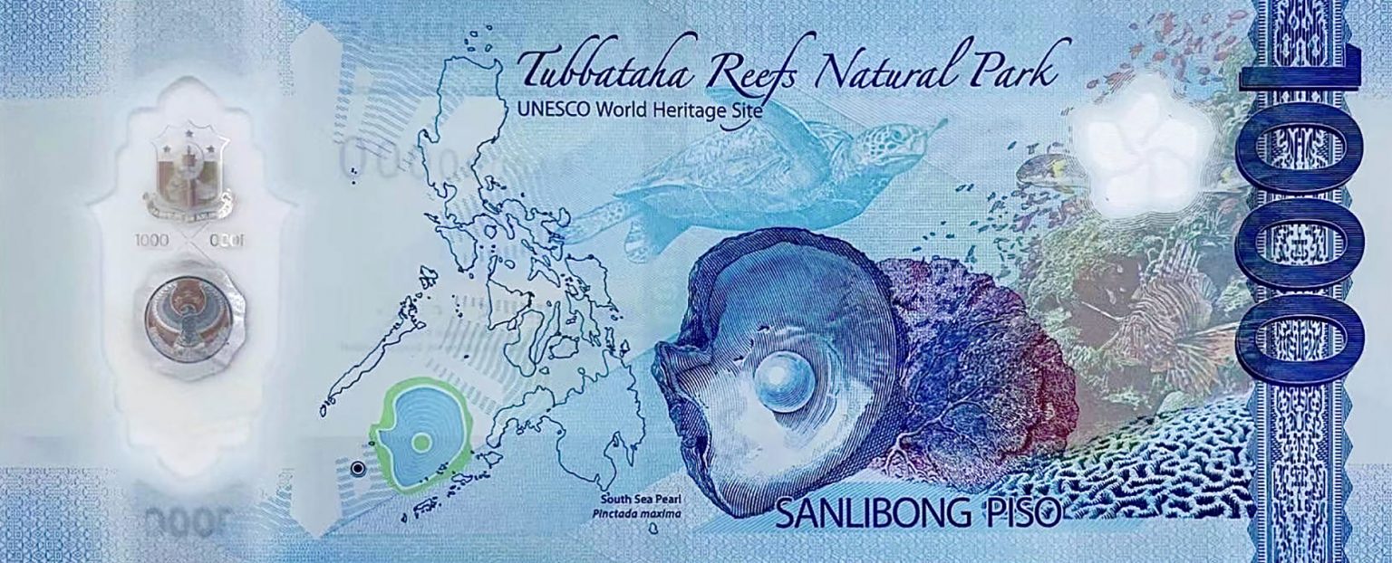 Philippines new 1,000-peso polymer note (B1100a) reported for ...