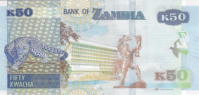 Zambia new date (2020) 50-kwacha note (B169b) confirmed – BanknoteNews