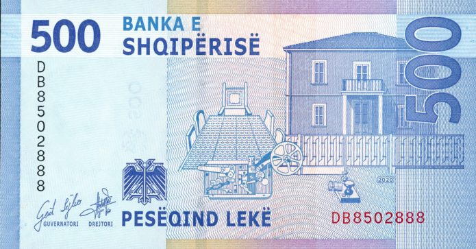 Albania new 500-lek note (B323a) confirmed – BanknoteNews