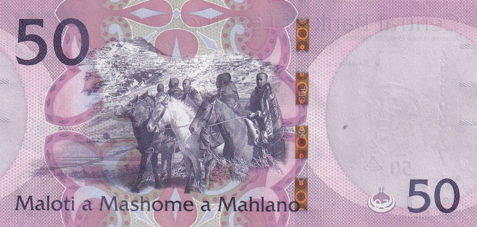 Lesotho new note family (B227a – B231a) confirmed introduced on 23.12. ...