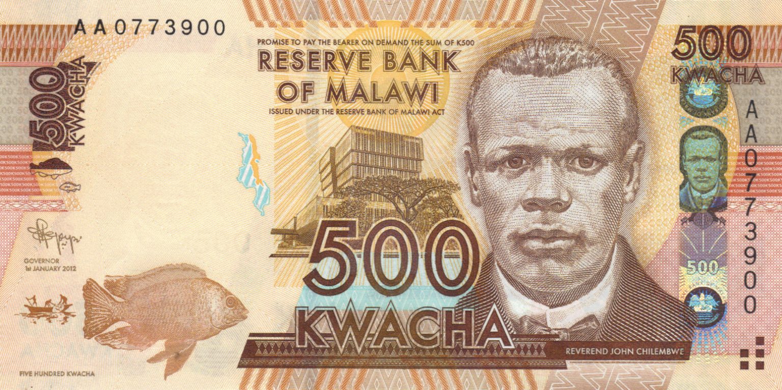 Malawi new note (B150a – B155a) family confirmed – BanknoteNews