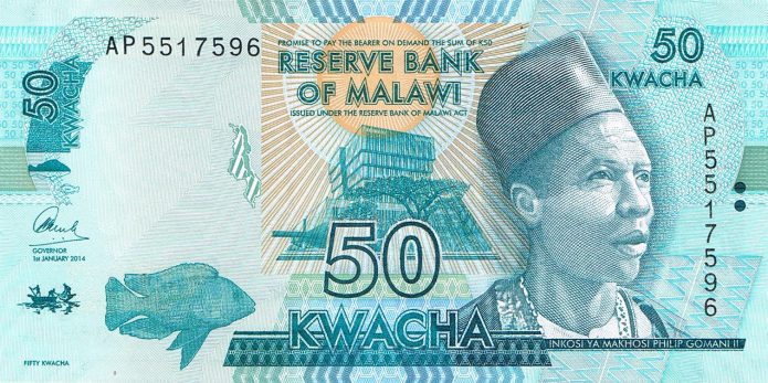 Malawi new 50-kwacha note (B158a) confirmed – BanknoteNews