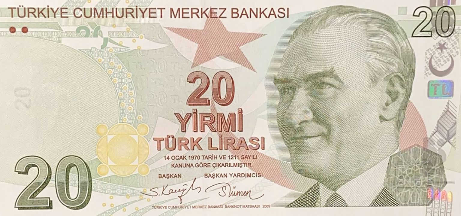 Turkey new signature 20-lira note (B302e) confirmed – BanknoteNews