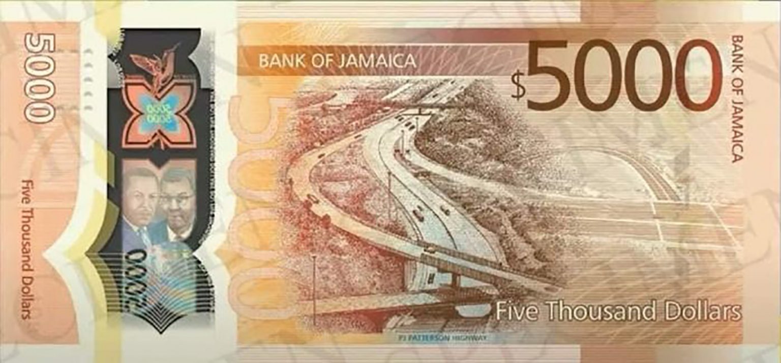 Jamaica new polymer note family (B251a – B256a) reported for ...
