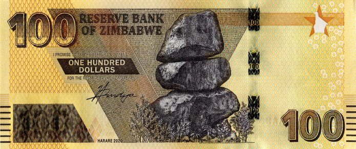 Zimbabwe new 100-dollar note (B197a) confirmed – BanknoteNews