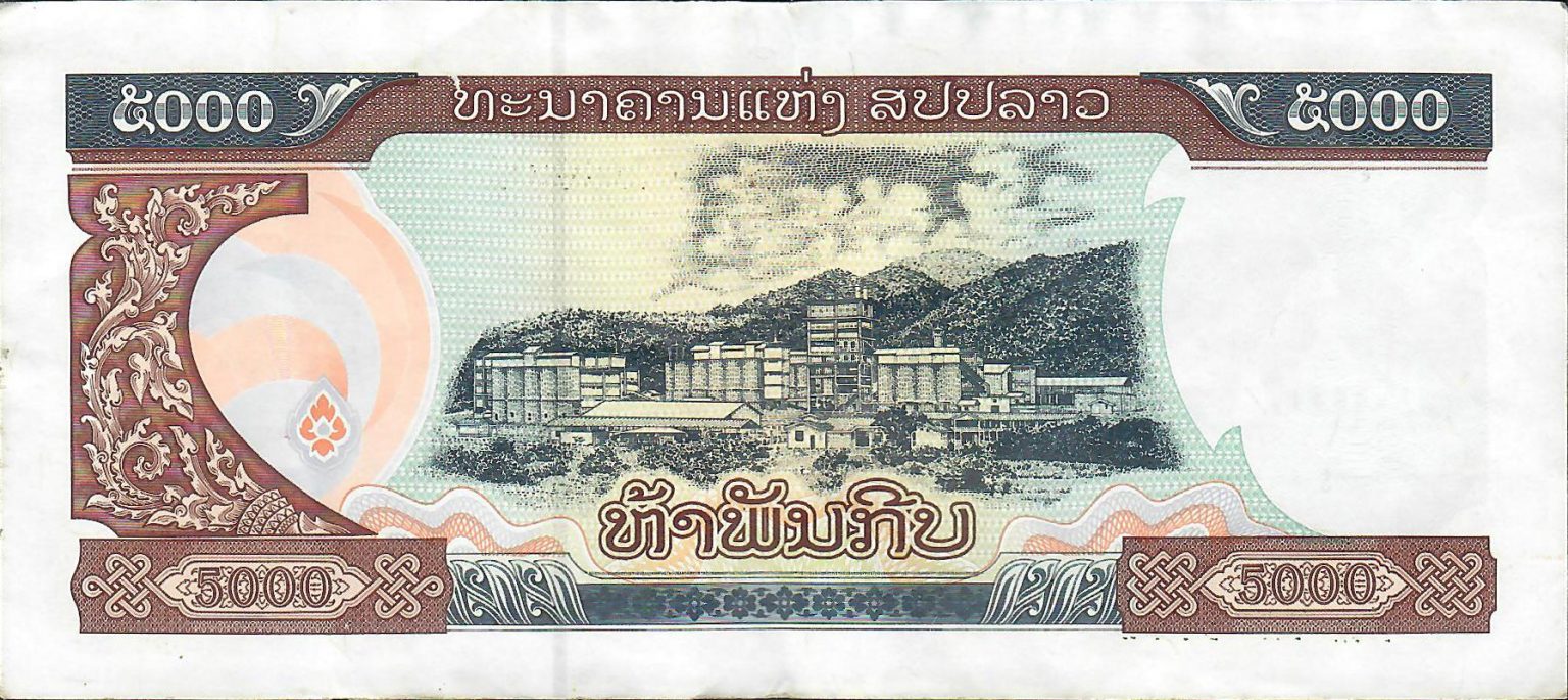 Laos new 5,000-kip note (B520a) confirmed – BanknoteNews