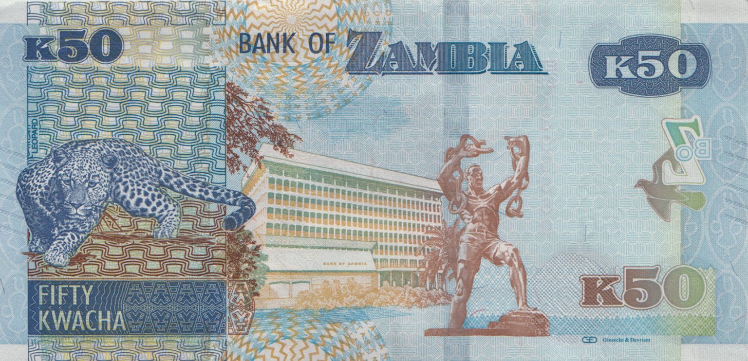 Zambia new date (2022) 50-kwacha note (B169c) confirmed – BanknoteNews