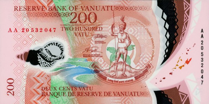 Vanuatu new 200-vatu note (B216a) confirmed – BanknoteNews