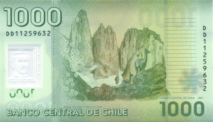 Chile new sig/date (2021) 1,000-peso note (B296l) confirmed – BanknoteNews