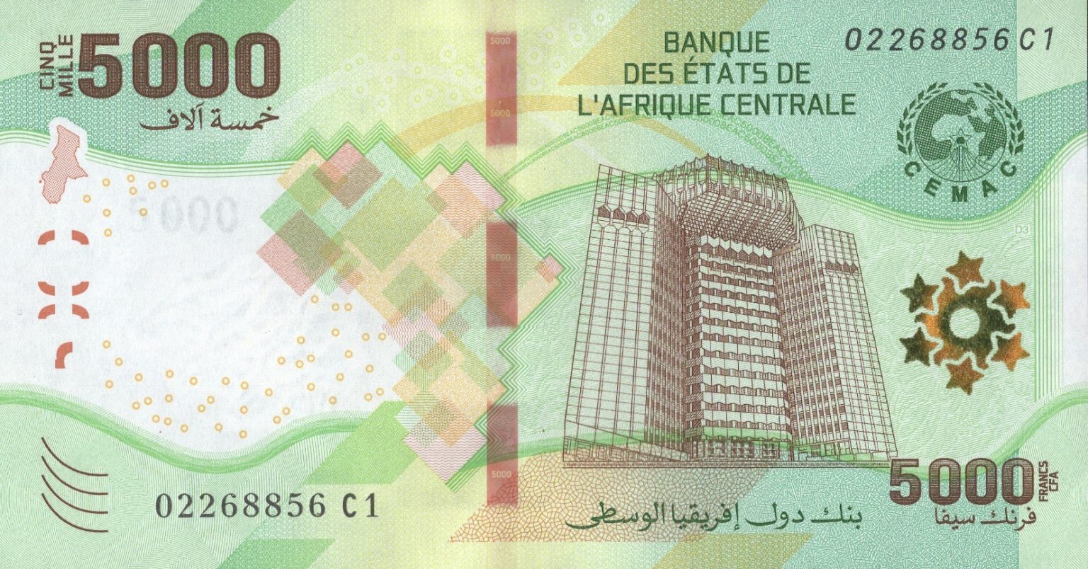 Central African States new 5,000-franc note (B114) confirmed – BanknoteNews