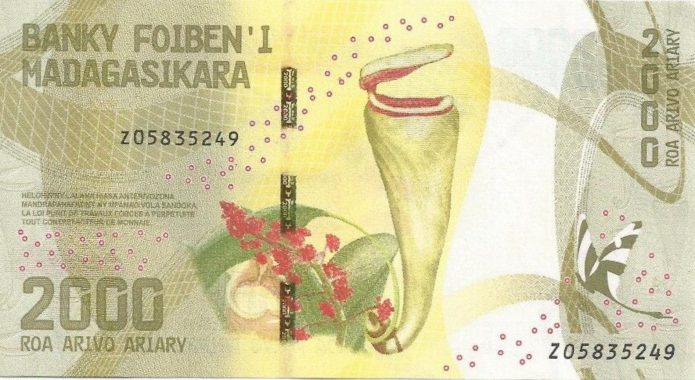 Madagascar new signature 2,000-ariary note (B336b) confirmed – BanknoteNews