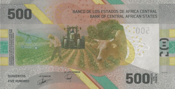 Central African States new 500-franc note (B111) confirmed – BanknoteNews