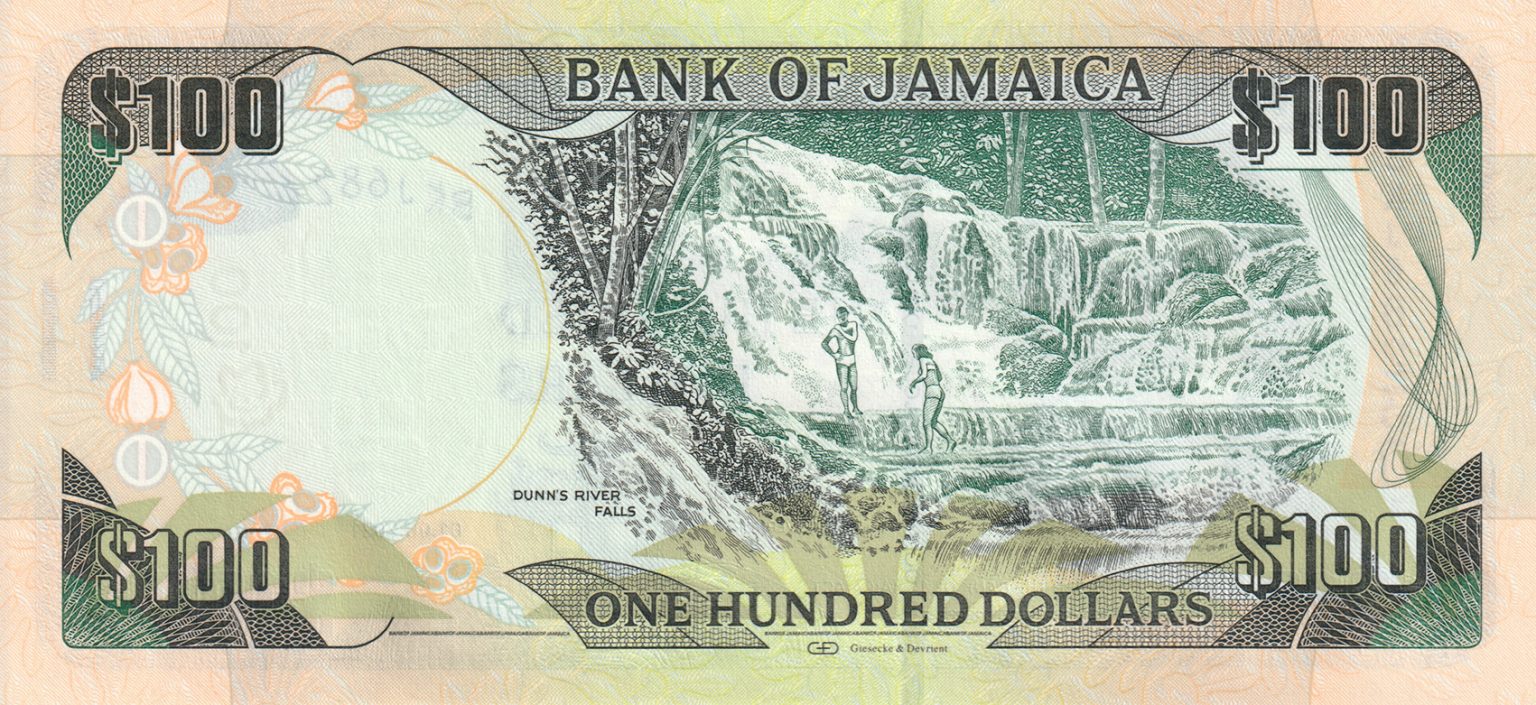 Jamaica new date (01.06.2021) 100-dollar note (B250h) confirmed ...