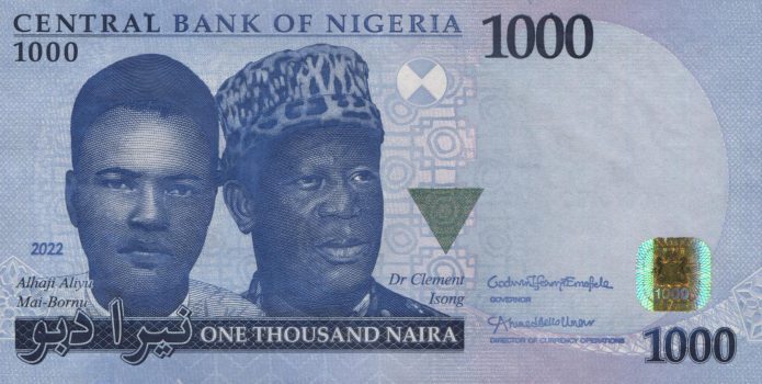 Nigeria new 1,000-naira note (B246a) confirmed – BanknoteNews