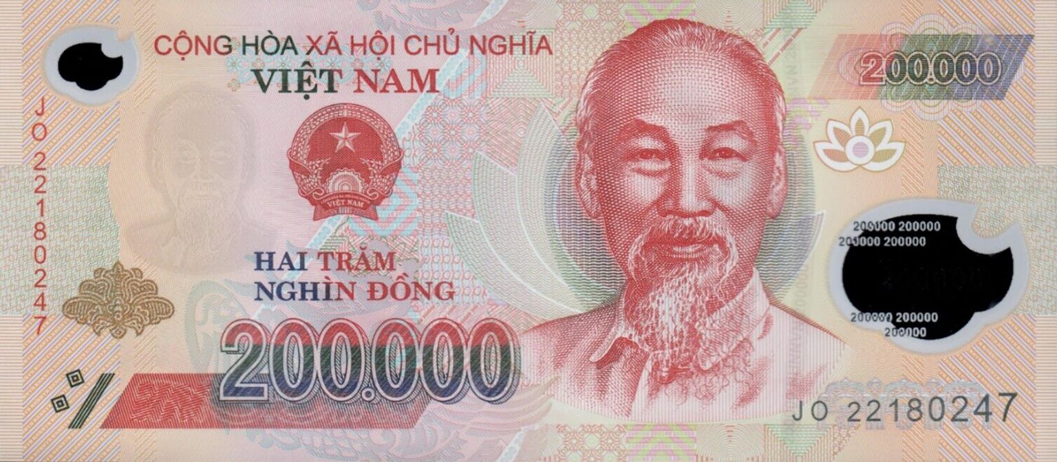 Vietnam new date (2022) 200,000-dong note (B347m) confirmed – BanknoteNews