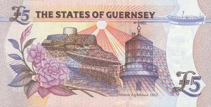 Guernsey new 5-pound note (B169a) confirmed introduced on 19.01.2023 ...
