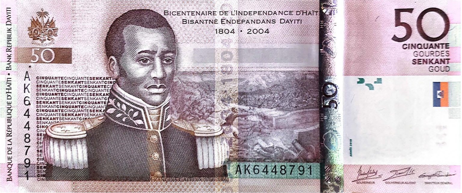 Haiti new date (2019) 50-gourde note (B847g) confirmed – BanknoteNews