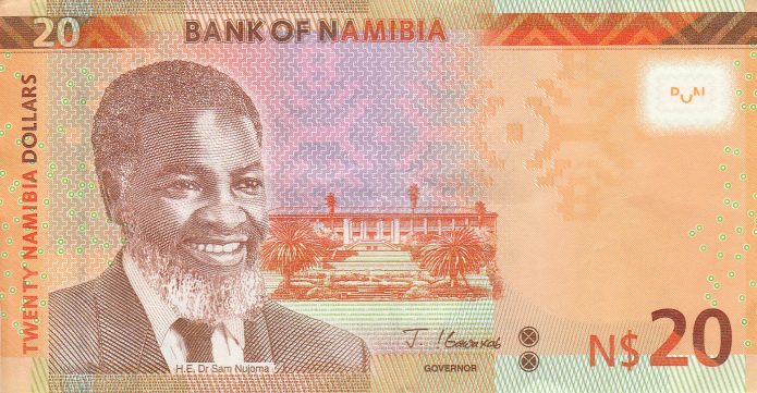 Namibia new sig/date (2022) 20-dollar note (B217c) confirmed – BanknoteNews