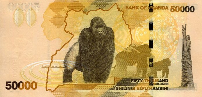 Uganda new sig/date (2022) 50,000-shilling note (B159f) confirmed ...