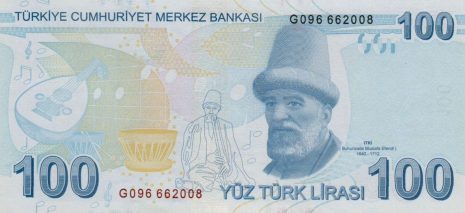 Turkey new signature 100-lira note (B304e) confirmed – BanknoteNews