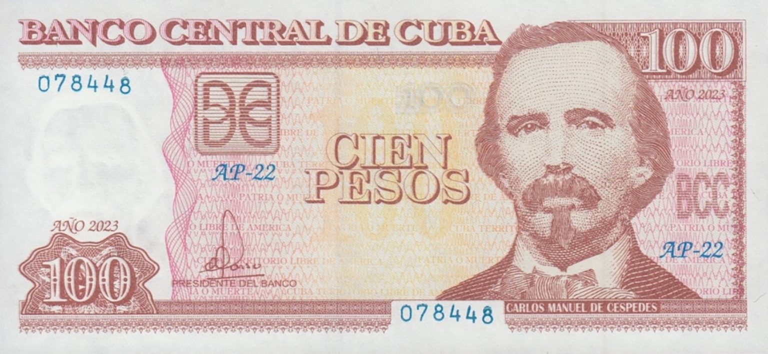 Cuba new 100-peso note (B912.5a) confirmed – BanknoteNews
