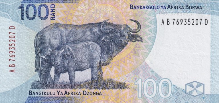 South Africa new 100-rand note (B780a) confirmed introduced on 04.05. ...