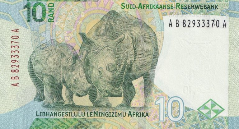 South Africa new 10-rand note (B777a) confirmed introduced on 04.05. ...
