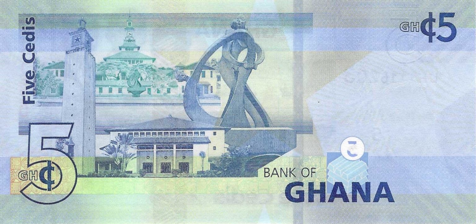 Ghana new date (2022.03.04) 5-cedi note (B156b) confirmed – BanknoteNews