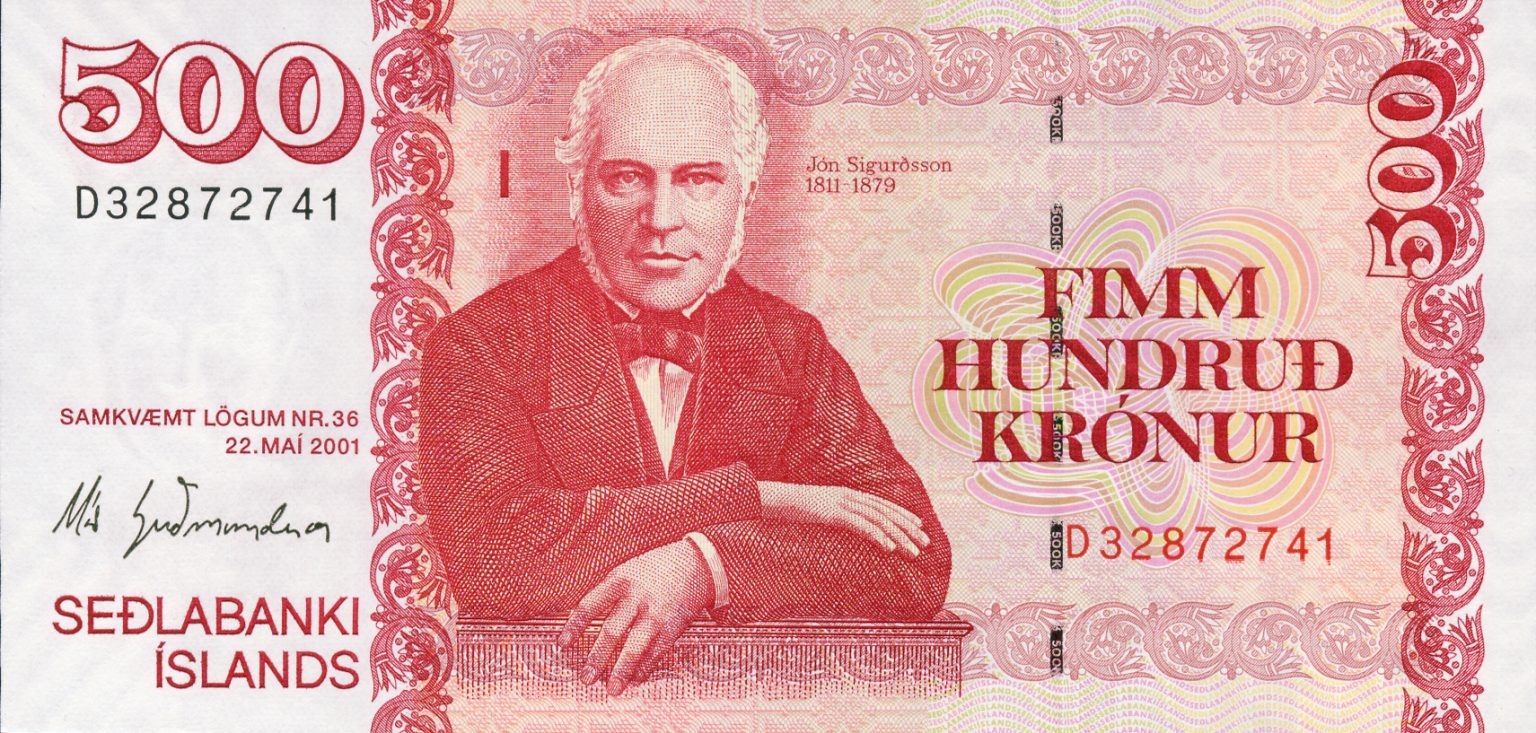 Iceland new signature 500-króna note (B814c) confirmed – BanknoteNews