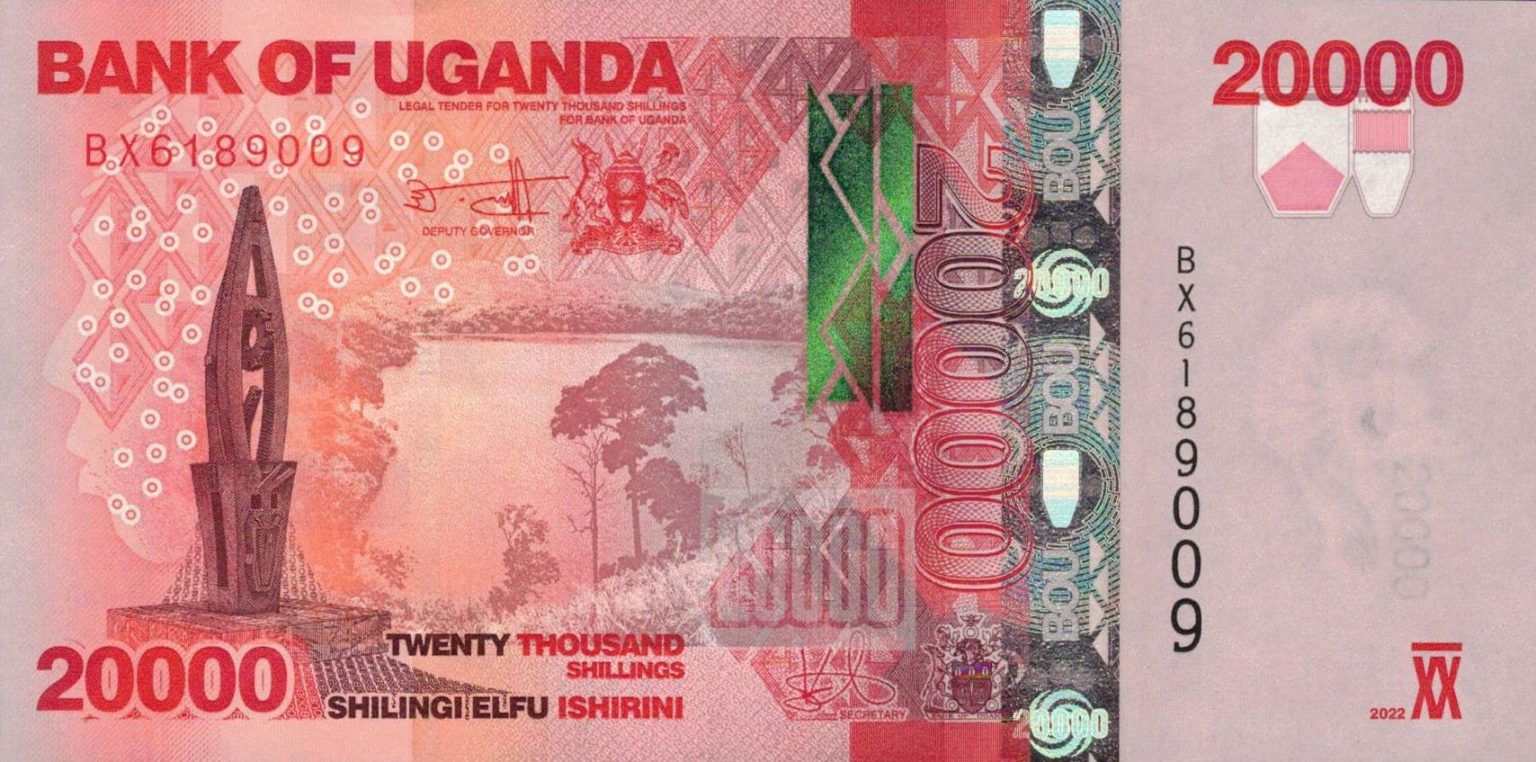 Uganda new sig/date (2022) 20,000-shilling note (B158g) confirmed – BanknoteNews