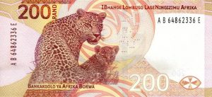 South Africa new 200-rand note (B781a) confirmed introduced on 04.05. ...