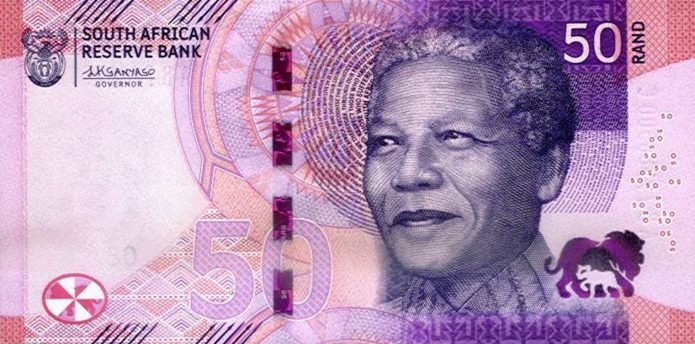 South Africa new 50-rand note (B779a) confirmed introduced on 04.05. ...